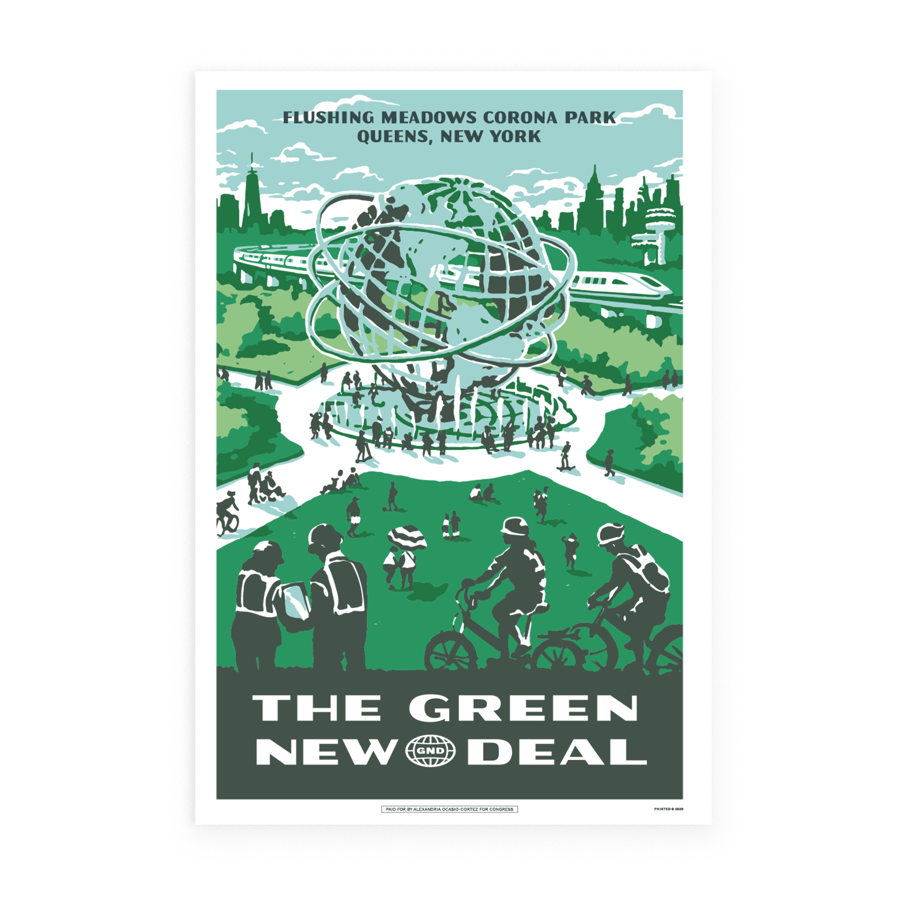 Green New Deal Poster Pack – Official AOC Shop